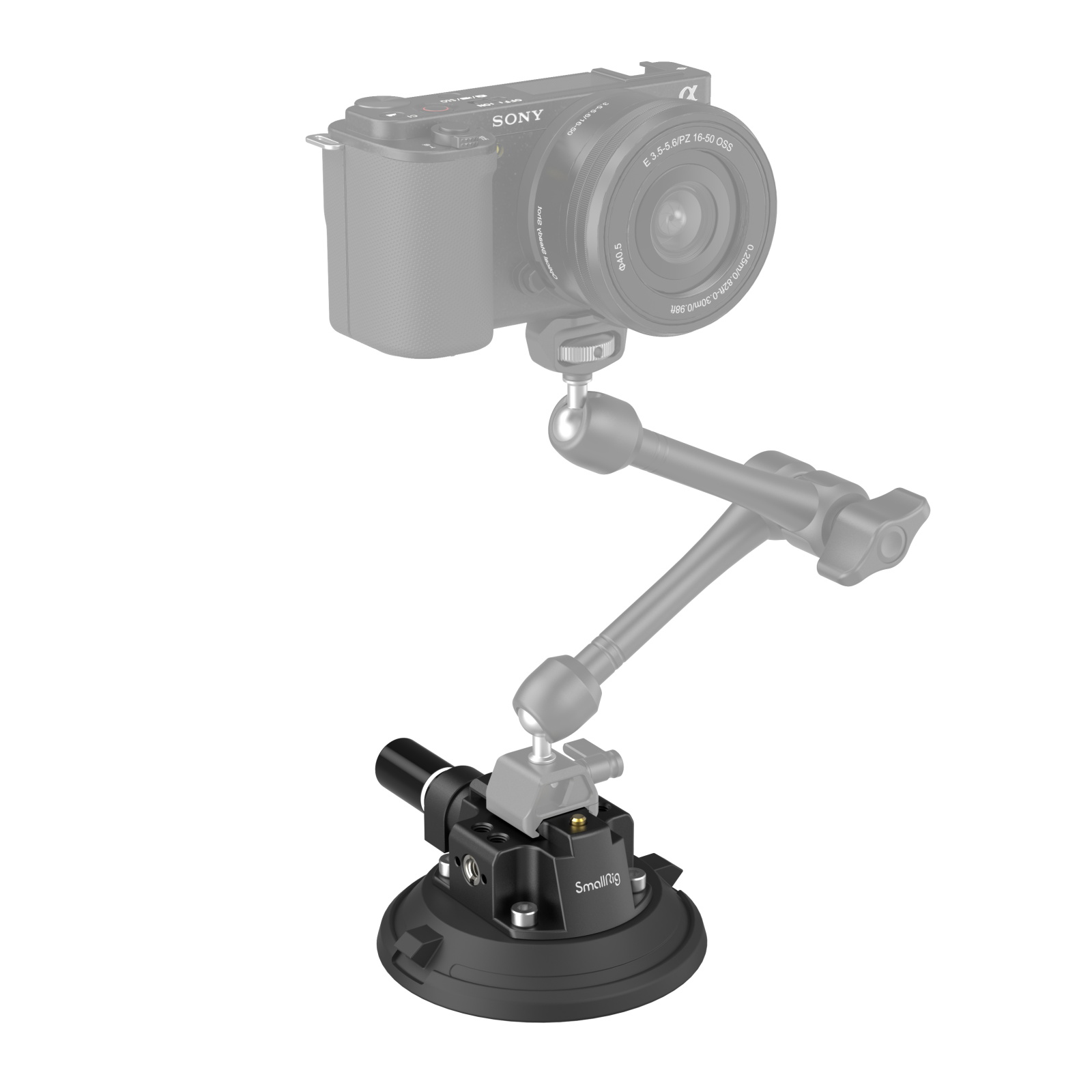 SmallRig 4122B Держатель с присоской для фото/кинокамер Suction Cup ...