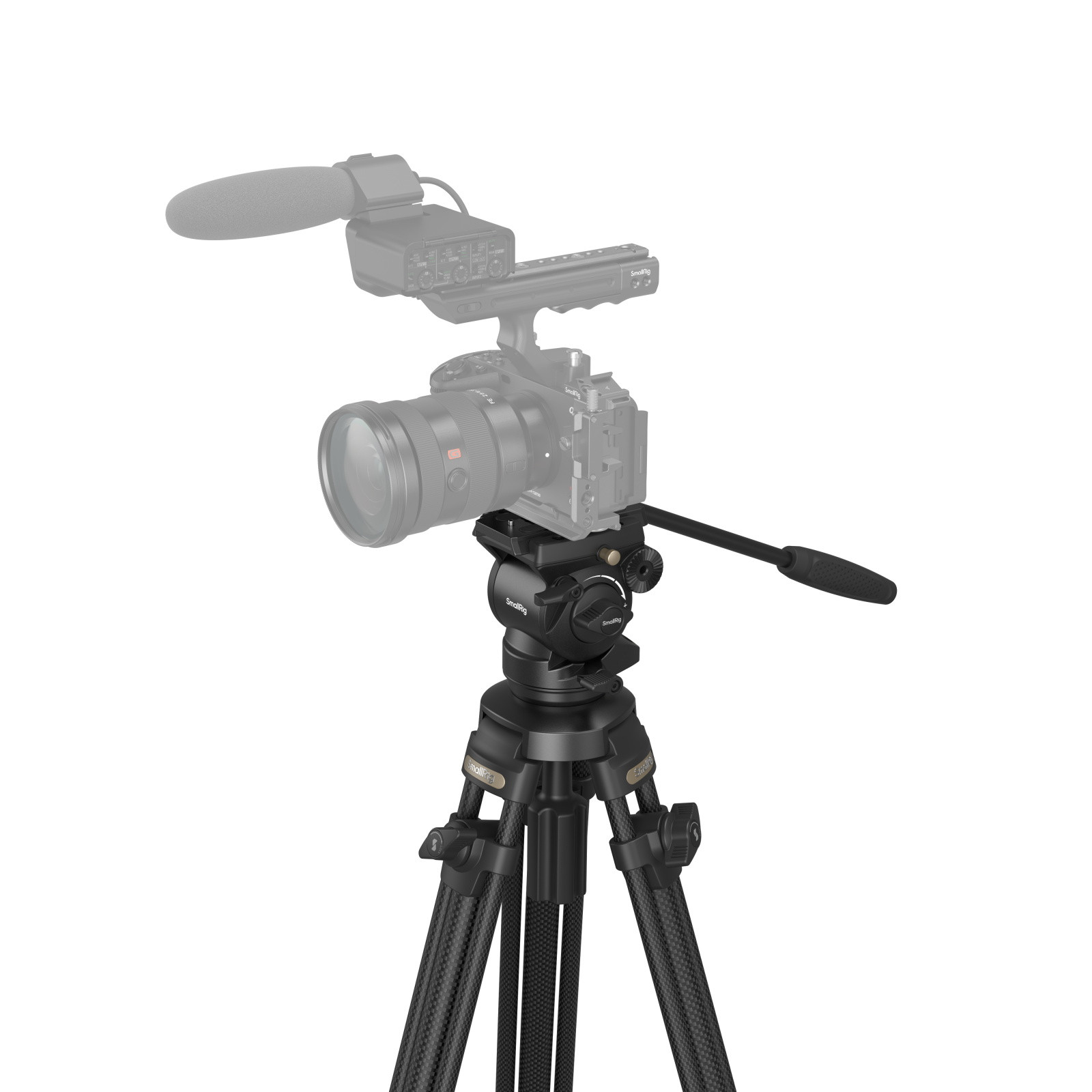 SmallRig 4685 штатив AD-50 с видеоголовой/карбоновый с клипсами ...