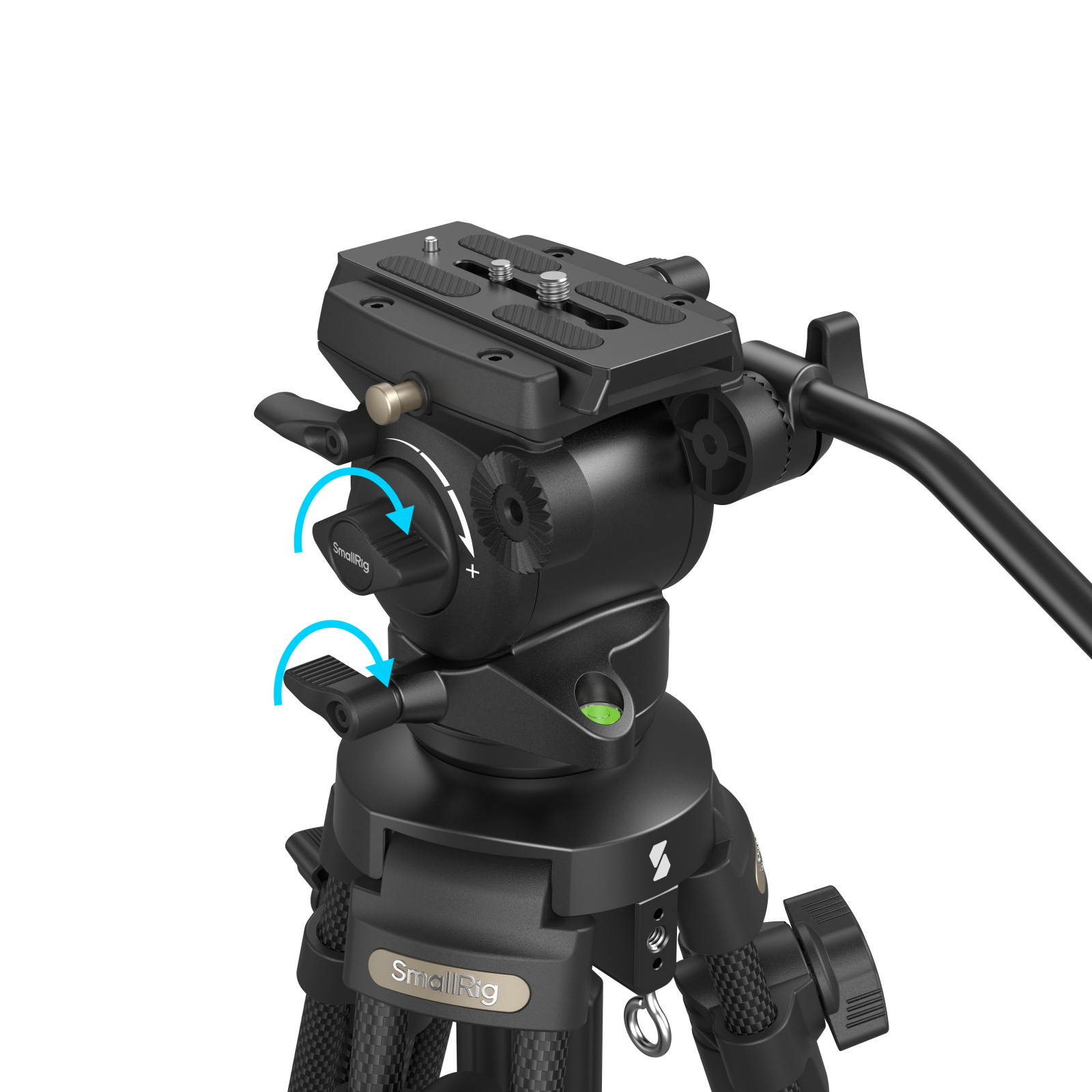 SmallRig 4685 штатив AD-50 с видеоголовой/карбоновый с клипсами ...